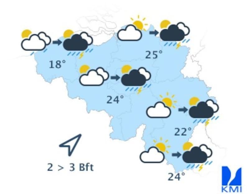 Na grijze donderdag klimt het kwik richting het weekend: “Zaterdag ...