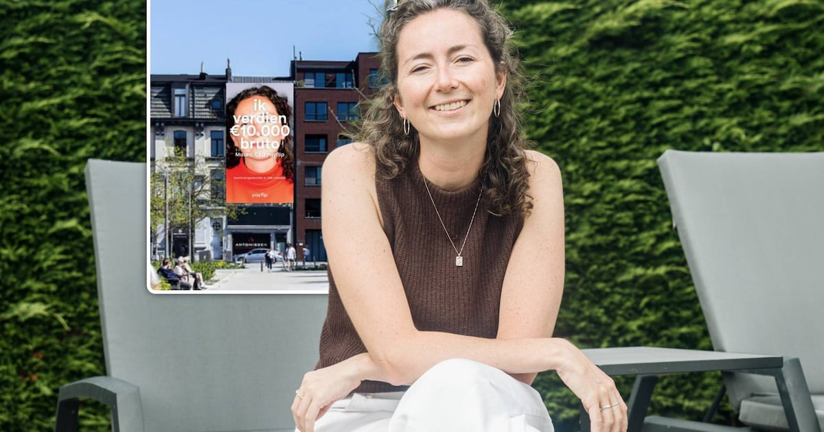 CEO Maura (33) wil taboe doorbreken en deelt haar loon van 10.000 euro ...