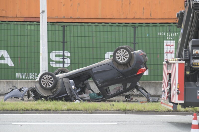 Ongeval in Luithagen-haven ter hoogte van Katoen Natie: twee ...