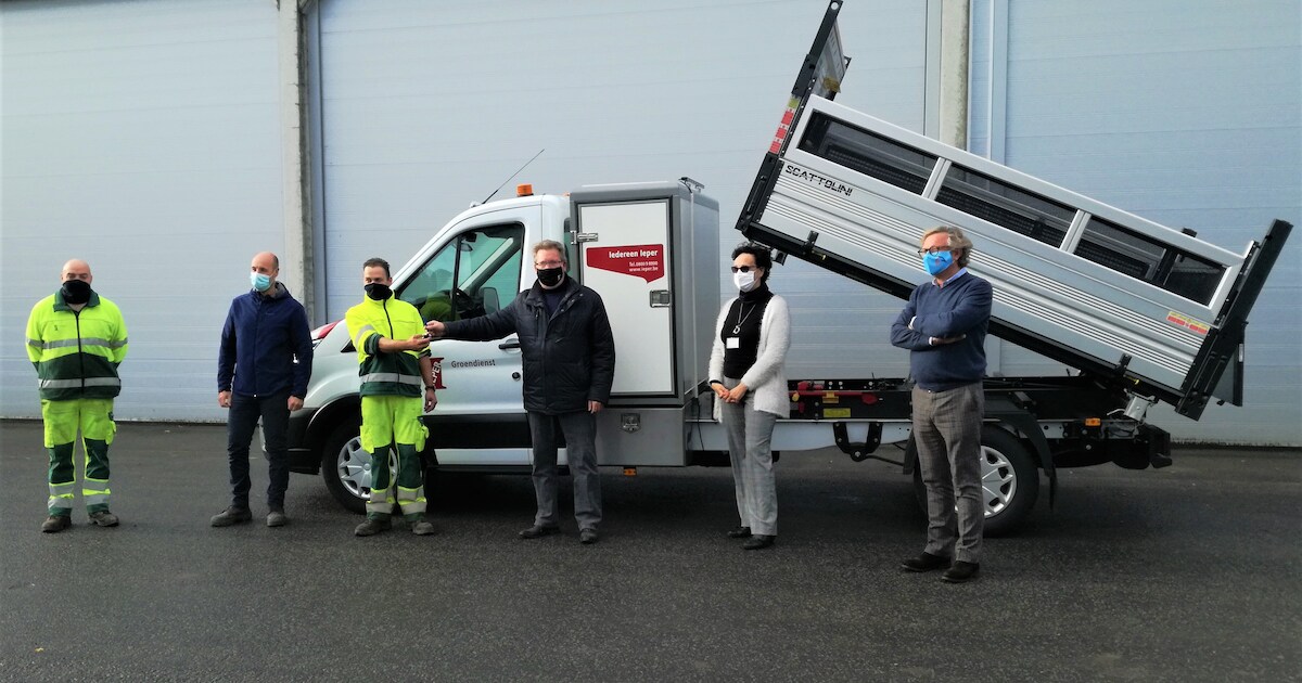 Nieuwe bestelwagen voor de groendienst | Ieper | HLN.be