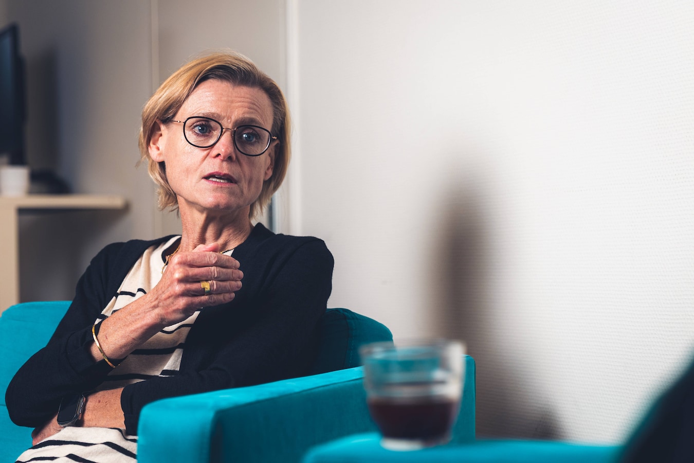 Veerle Hegge, mevrouw Bart De Wever, openhartiger dan ooit. “Tijdens ...