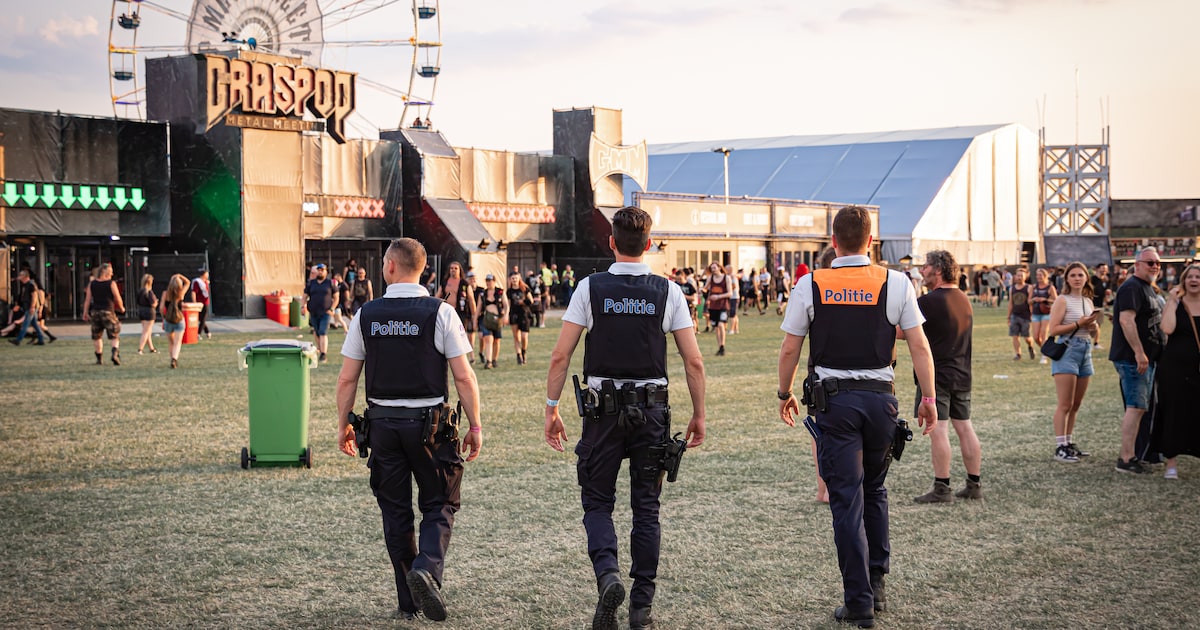 Politie klist twee gauwdieven op festivalterrein van Graspop Metal ...