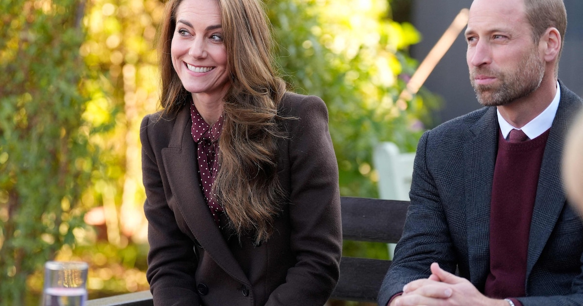 Prins William onthult dat het “heel goed gaat met prinses Kate” en ...