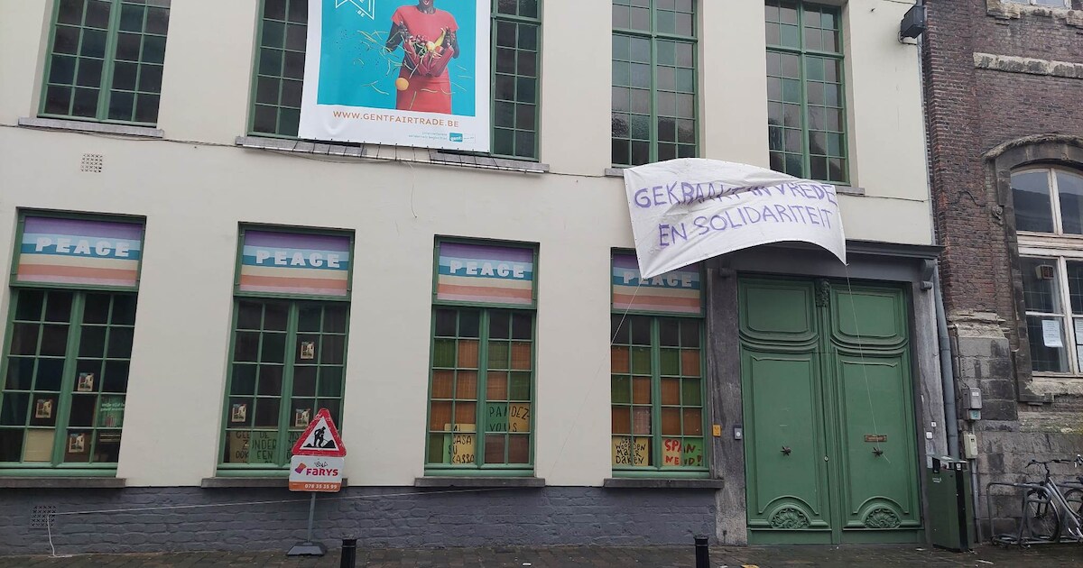 Pandemisten hebben Vredeshuis verlaten. “Wij geven de strijd niet op” | Gent | HLN.be