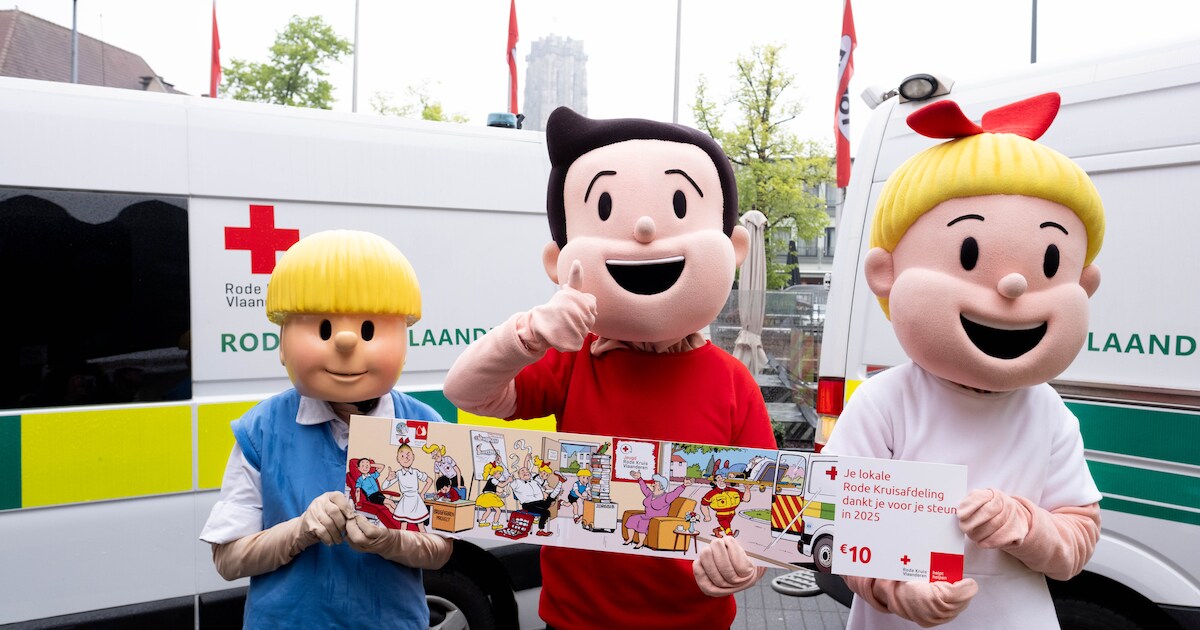 Ook Suske, Wiske én Jommeke zetten schouders onder pleisteractie Rode ...