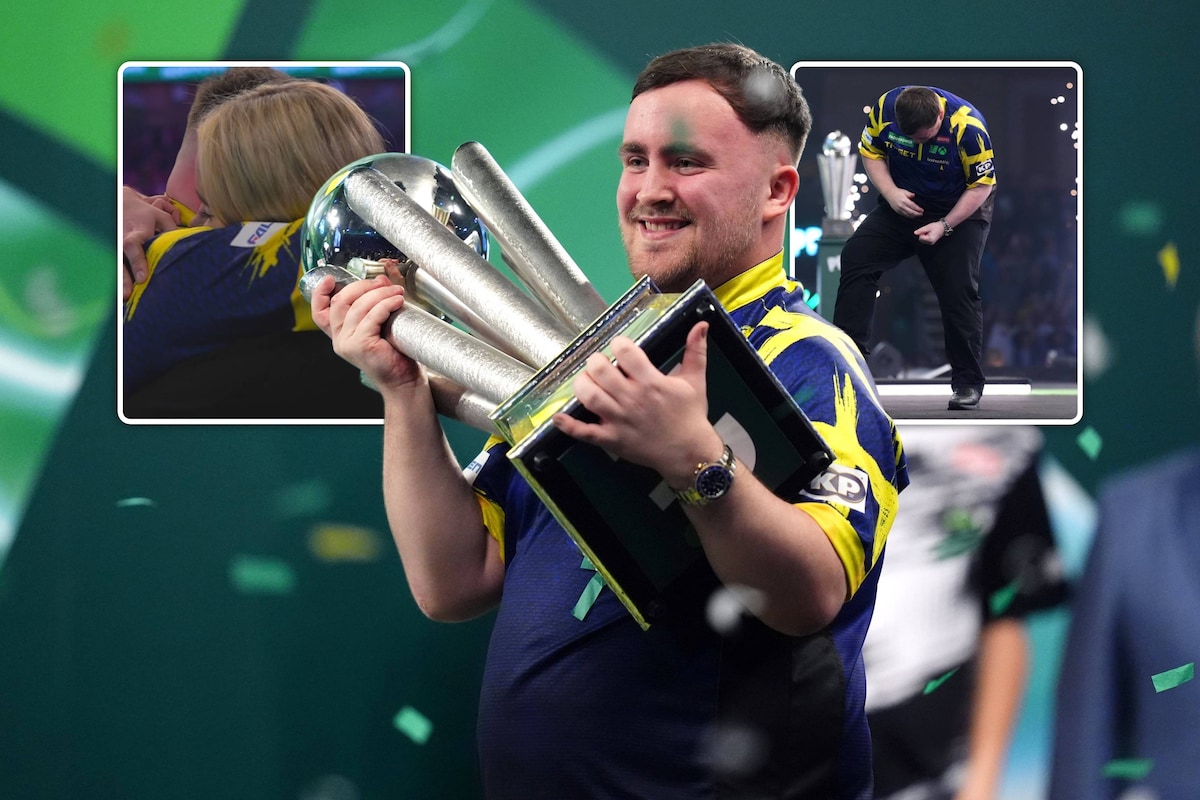 Niets aan te doen: Luke Littler klopt Gian van Veen met 7-1 en kroont ...