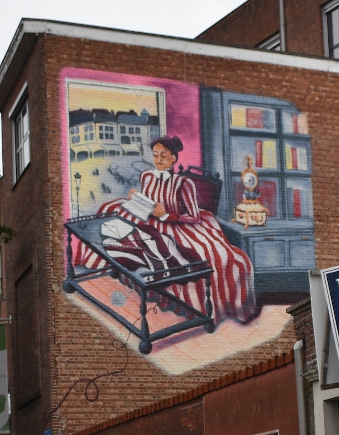 Streetartwandeling 'Kind met Inktvlekken’ zet industrieel verleden van ...
