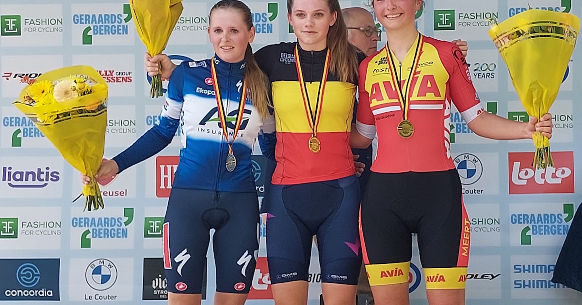 Ilken Seynave pakt na veldrittitel ook driekleur in het tijdrijden ...