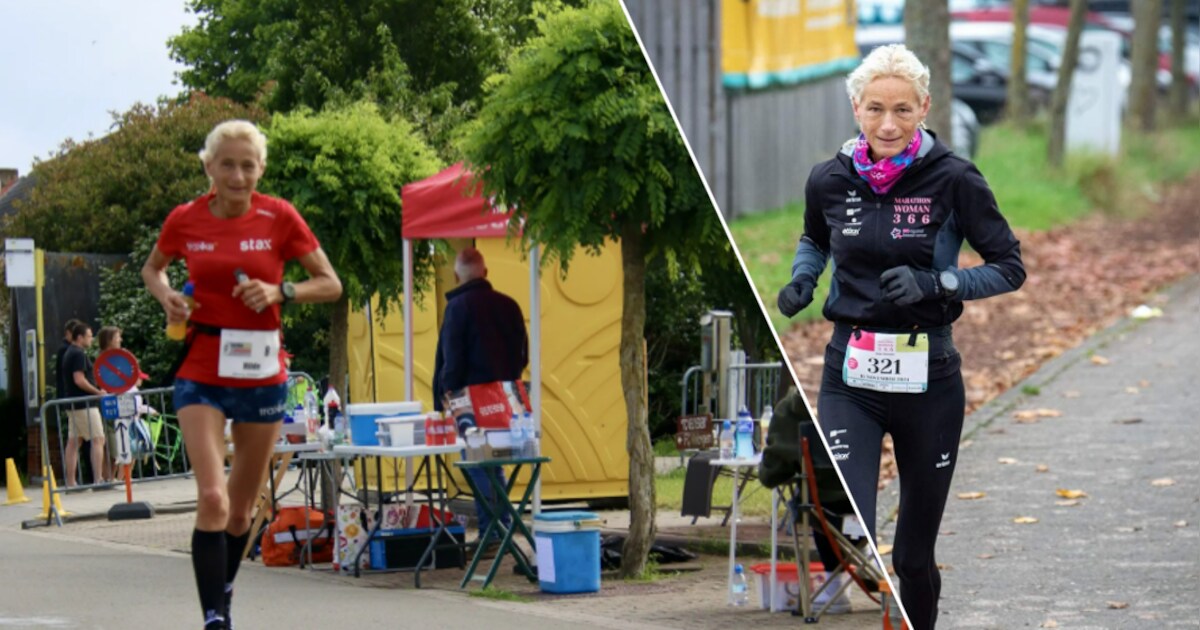 Marathonwoman tikt 336ste marathon van dit jaar aan in Mol: bijzonder ...