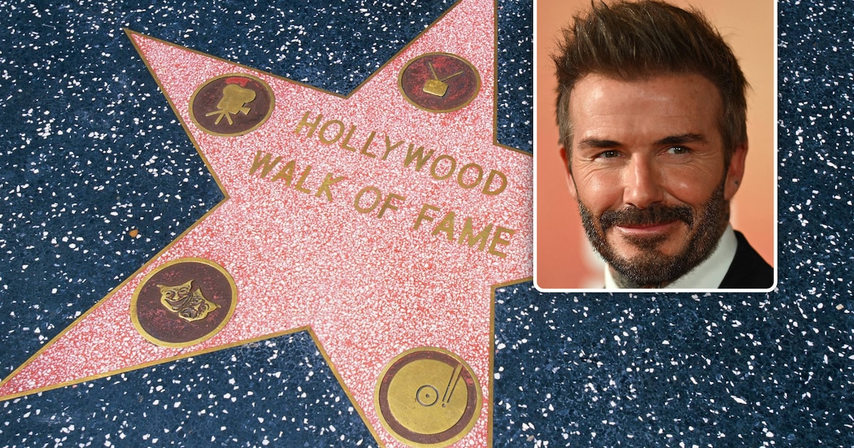 David Beckham krijgt ster op Walk of Fame in Hollywood bij start van WK ...