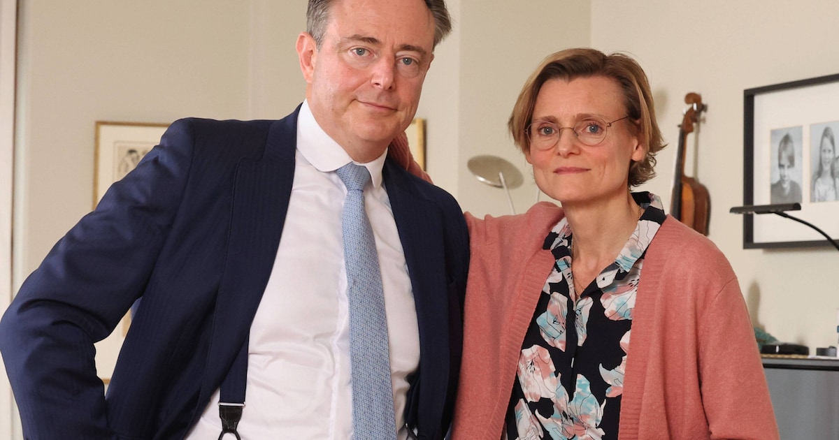 N-VA-voorzitter Bart De Wever en zijn echtgenote Veerle: “Bart heeft ...