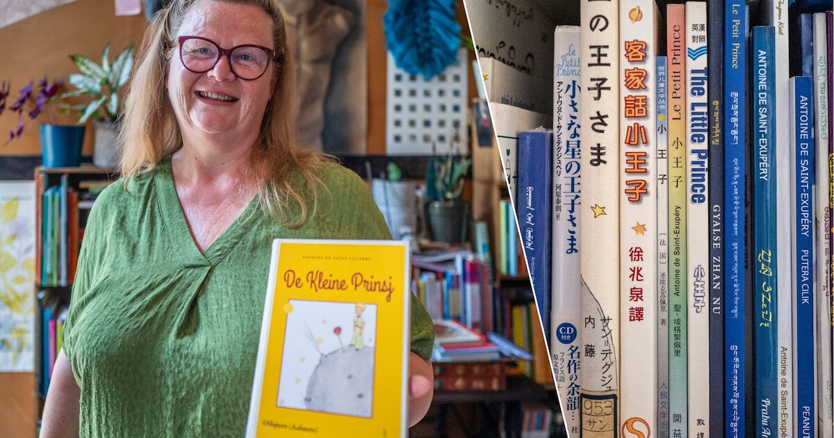 162 vertalingen van De Kleine Prins heeft Anja (57) in haar boekenkast ...