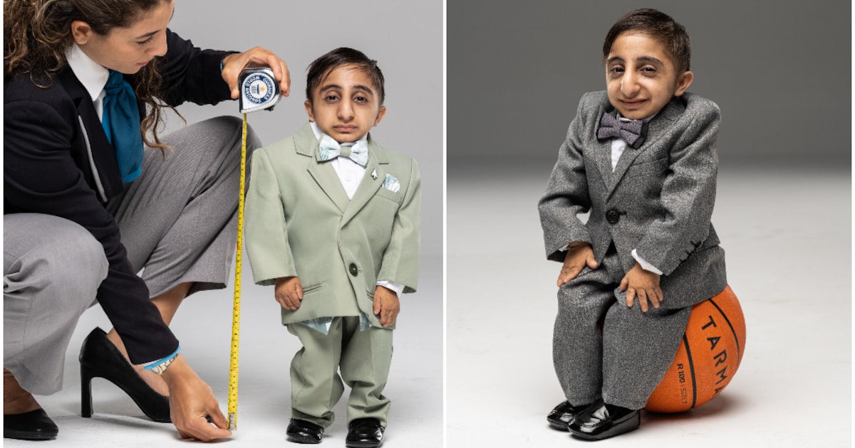 Deze Iraniër is volgens Guinness World Records de kleinste man ter ...
