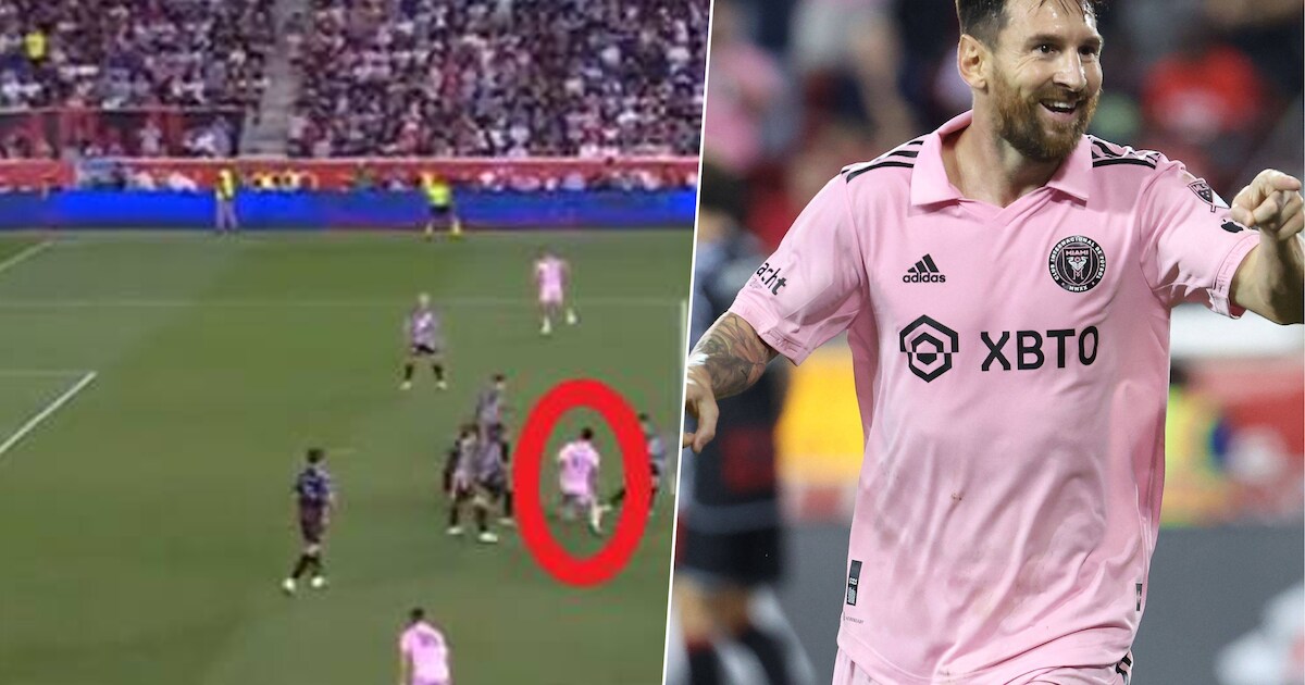 KIJK. Mede dankzij dit onwaarschijnlijk balletje tussendoor helpt Messi ...
