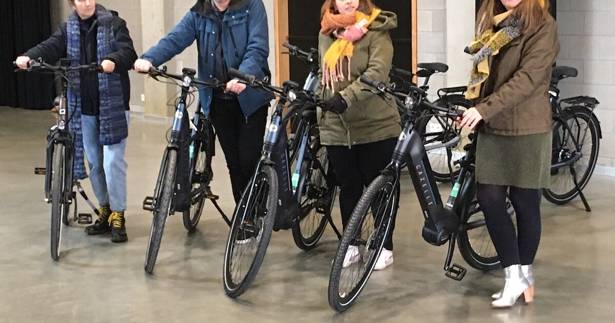 18 werknemers gemeente rijden op elektrische fiets dankzij ...