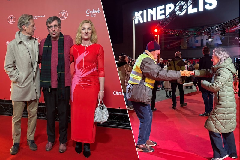 KIJK. Filmfestival Oostende: rode loper omgetoverd tot een dansvloer ...