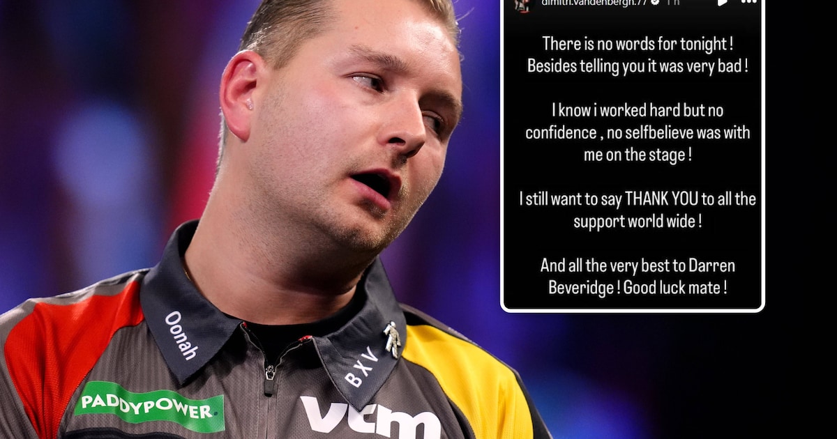 “Er zijn geen woorden voor”: Dimitri Van den Bergh, die “zonder ...