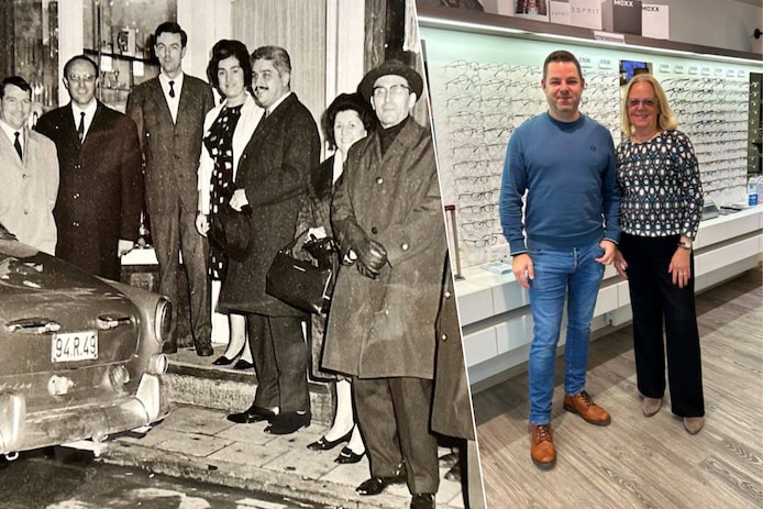 Al 70 jaar helpt optiek Ruth-De Baer Hallenaren aan de juiste bril ...