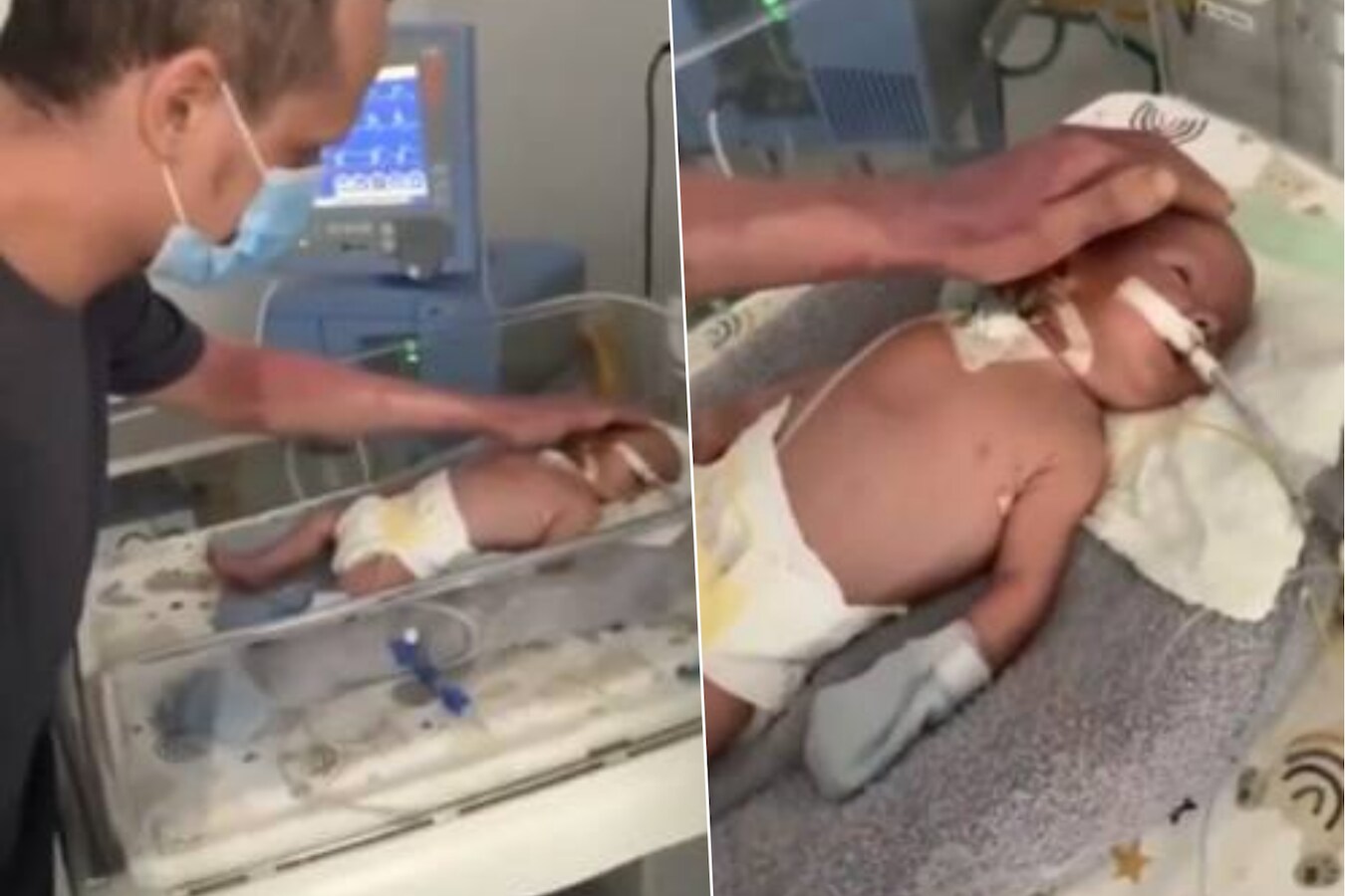 Dit ene beeld uit Kiev breekt ieders hart: zwaargewonde Vadym ontmoet ...