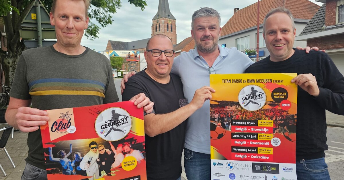 “Welkom op het plezantste voetbalfeest van het jaar”: vrienden toveren ...