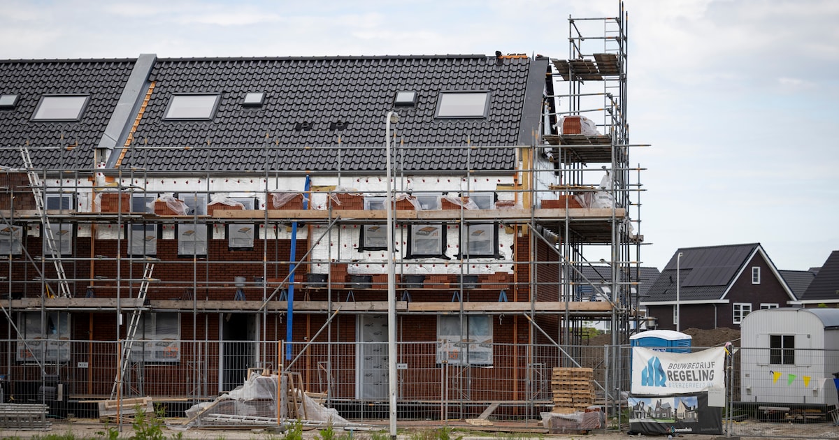 Aantal bouwvergunningen in eerste jaarhelft op laagste niveau sinds ...