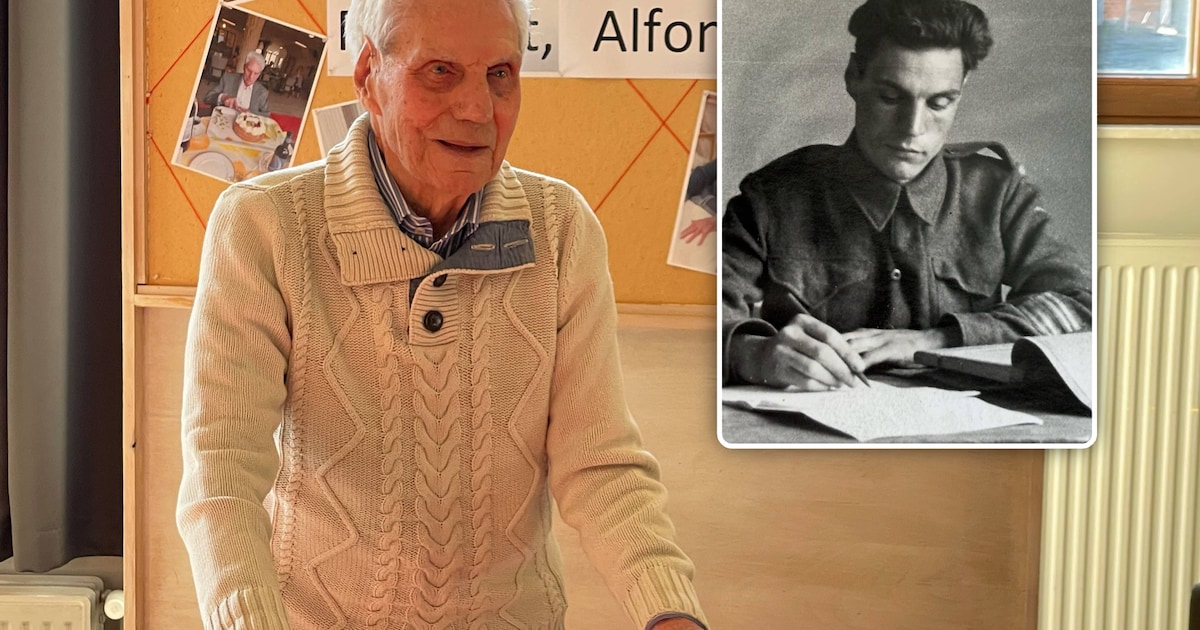 LEVENSVERHAAL. Alfons Declerck, de oudste man van België die net geen ...