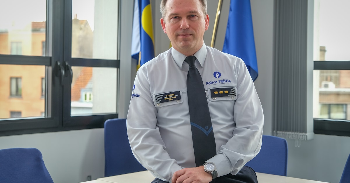 Wie is Xavier Legrand, de nieuwe korpschef van politie Brussel-West ...