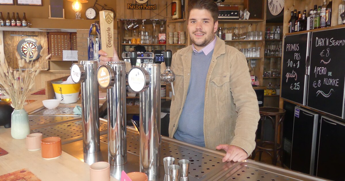 Sander (25) neemt bekend café in Nazareth-dorp over: “Het café van ...