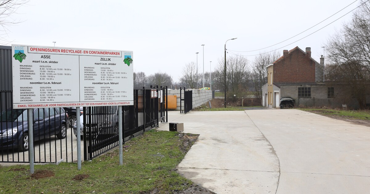 Toegang tot Zellikse containerpark gewijzigd | Asse | HLN.be