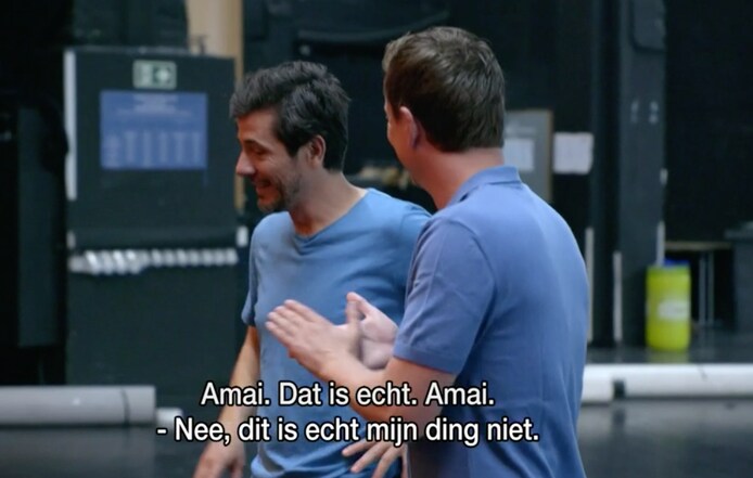 Dieter Coppens en Niels Destadsbader bezoeken het Kursaal van Oostende, waar ze binnenkort ...