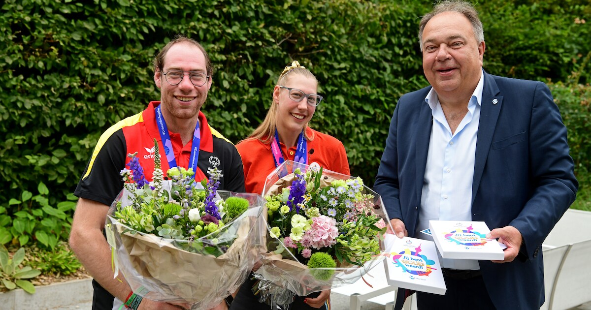 Mortsel is trots op succesvolle G-atleten Sofie, Quinten en Thibeau ...
