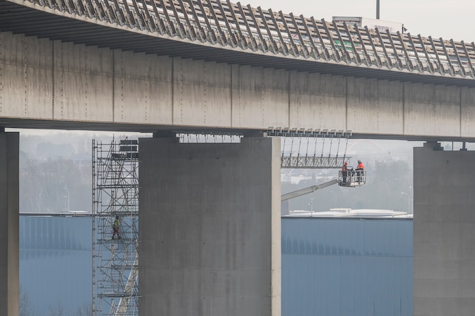 Hinder verwacht door werken aan Europabrug en viaduct van Vilvoorde ...