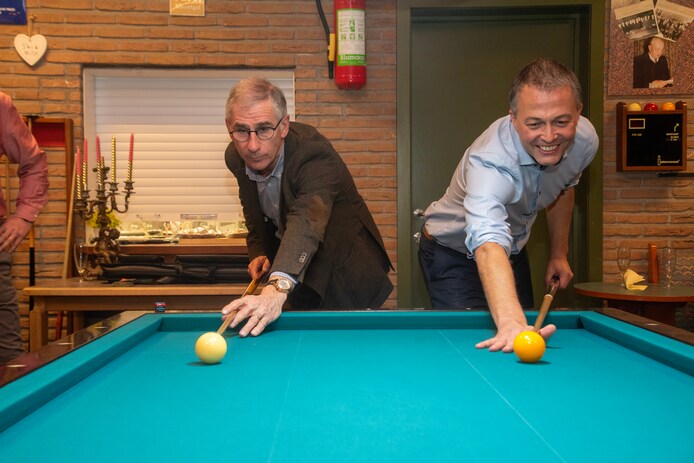 Biljartclub Krijt op Tijd speelt voortaan in nieuw lokaal in Merelbeke ...