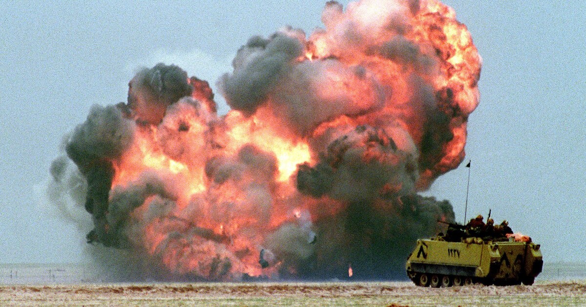 Deze week in 1991: geallieerden starten grondoffensief in Koeweit tegen ...