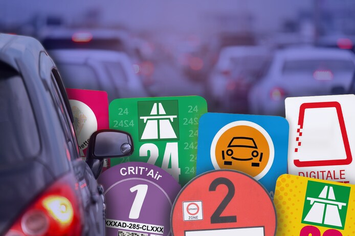Met de auto op reis? Op deze plaatsen heb je een milieusticker nodig ...