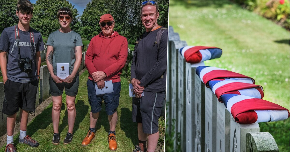 “Belangrijk dat wij jongelingen dit niet vergeten”: jonge Brit James ...