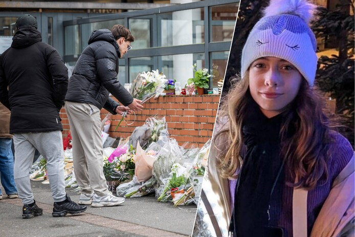Politie begeleidt kinderen naar huis, vrienden leggen bloemen neer: onze reporter in dorp waar ...