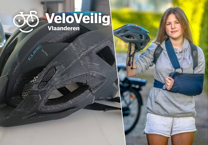 Elena (13) lanceert oproep nadat ze zwaar ongeval overleeft: “Een helm ...