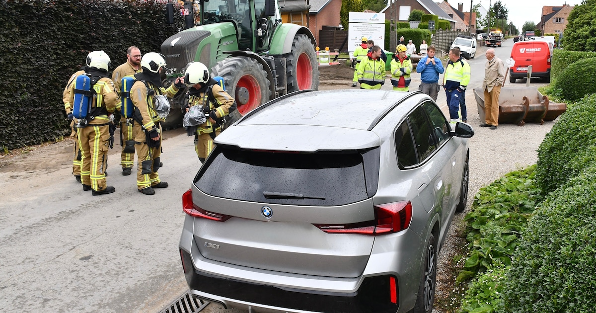 BMW met pech meldt zelf brand, maar dat blijkt niet het geval ...