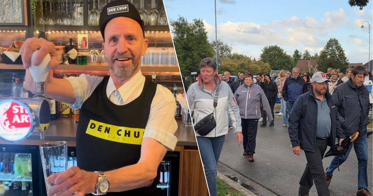 Vrienden en kennissen houden stille wake voor geliefd dorpsfiguur Marc (66) in Brecht: “Hopelijk ...