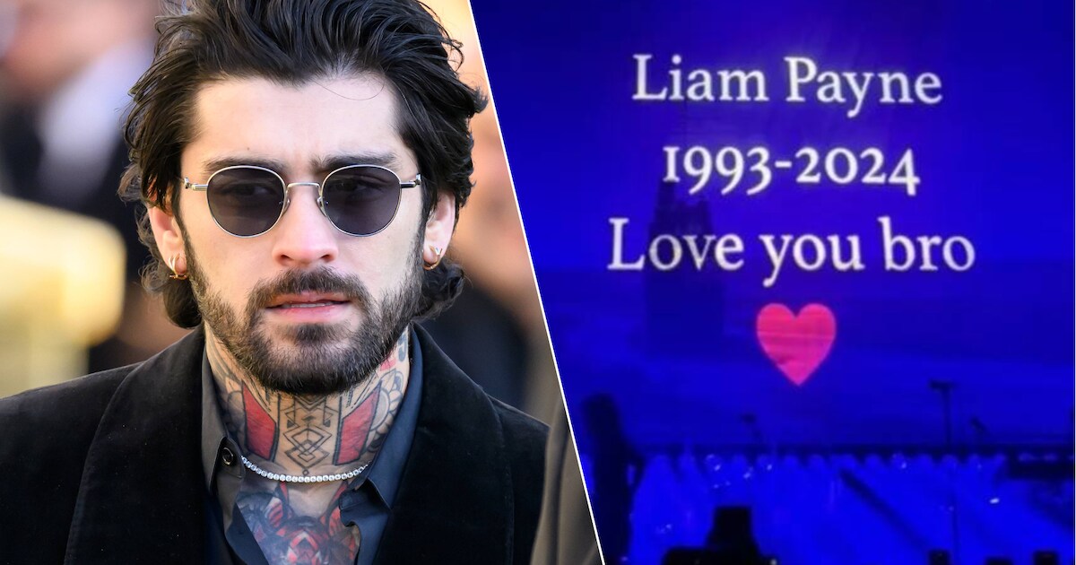 Zayn Malik eert Liam Payne tijdens concert: “Ik ben er zeker van dat ...