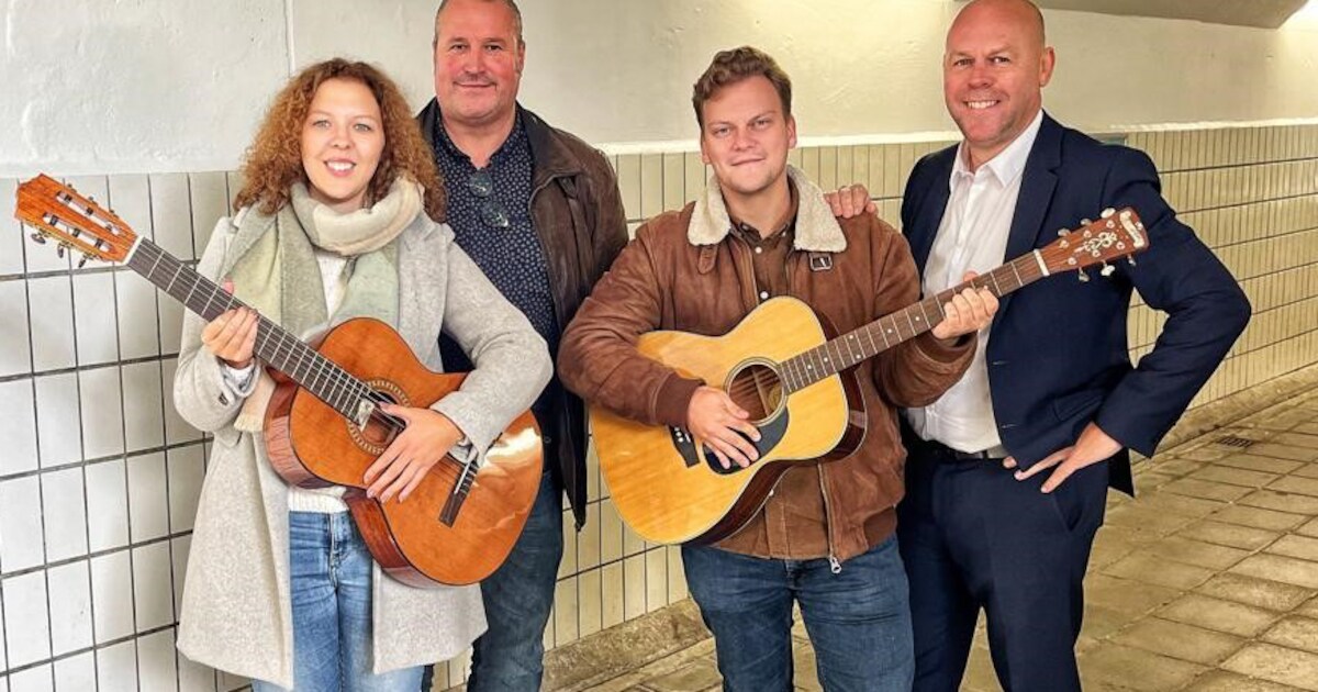 En plots is de “Zottegem Blues” van Miele uit stationstunnel verdwenen ...