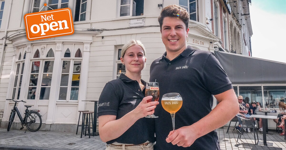 NET OPEN. Bar des Amis heropent na vier jaar leegstand als eetcafé L ...