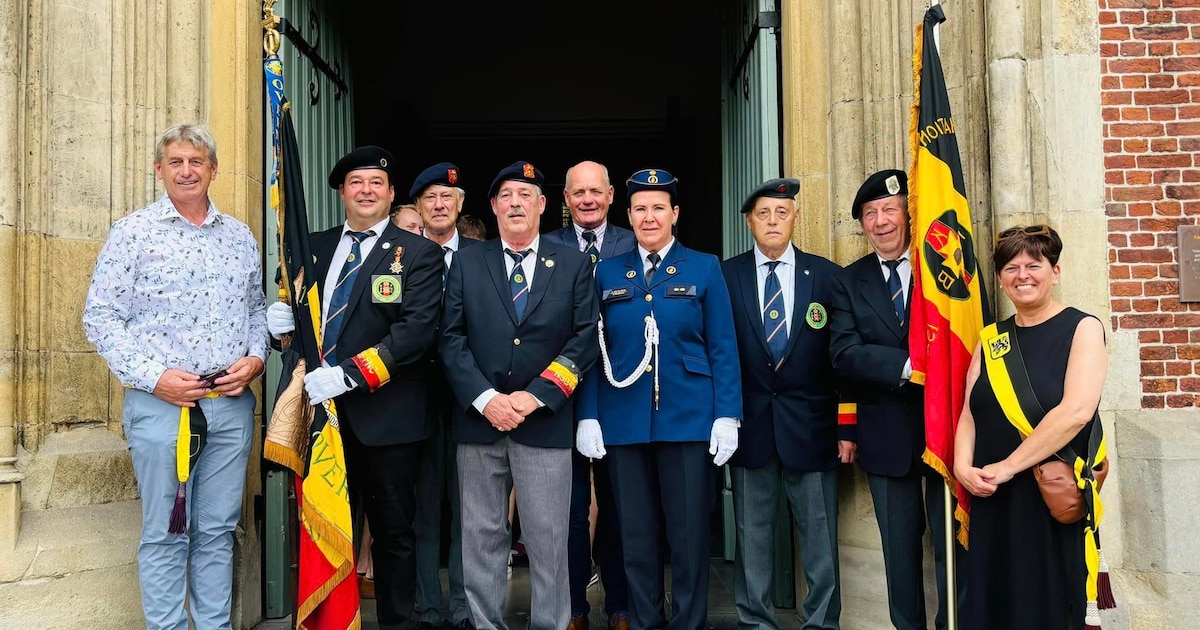 Nationale Strijdersbond Overmere viert Te Deum tijdens eucharistieviering | Berlare | hln.be