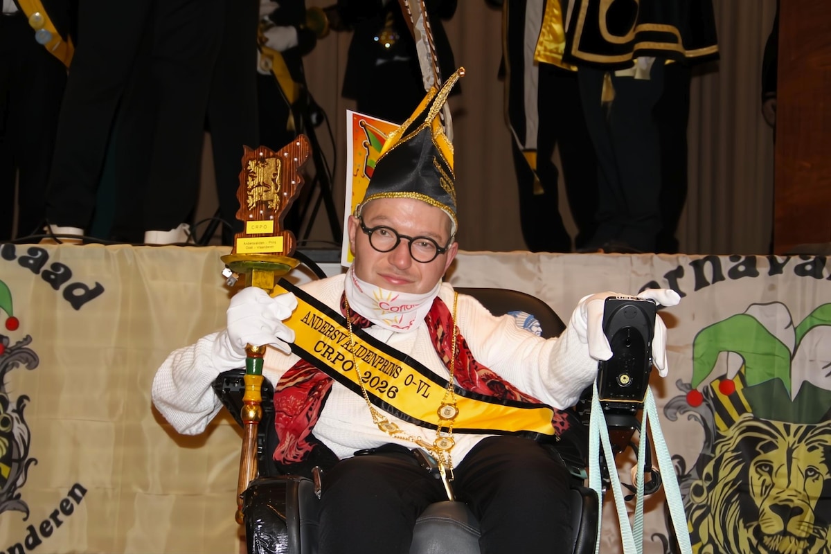 Bart De Cubber kroont zich tot Prins Andersvaliden 2026 | Wetteren | HLN.be