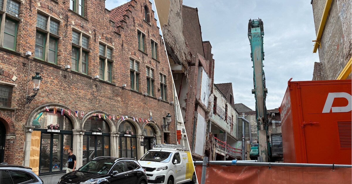 Even slikken voor nostalgici: sloopwerken aan jeugdherberg Charlie ...