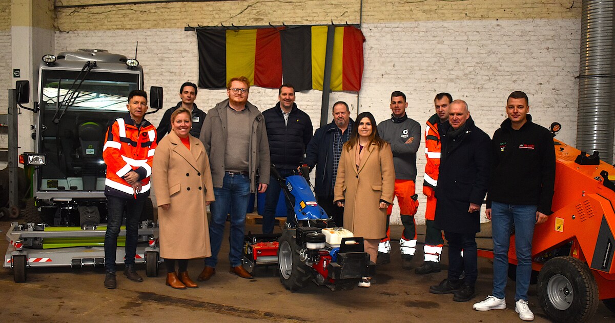 Opwijkse groendienst zet in op vernieuwing en pakt uit met modern ...