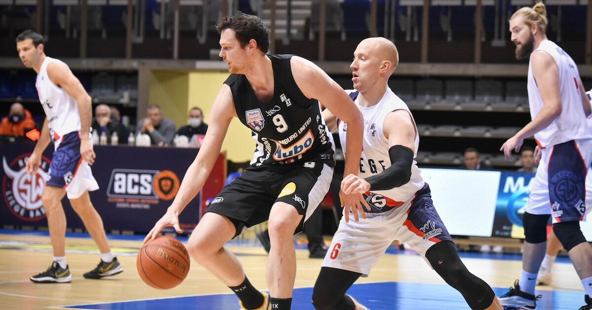 Jonas Delalieux na ruime 79-92-zege met Limburg United in Luik ...