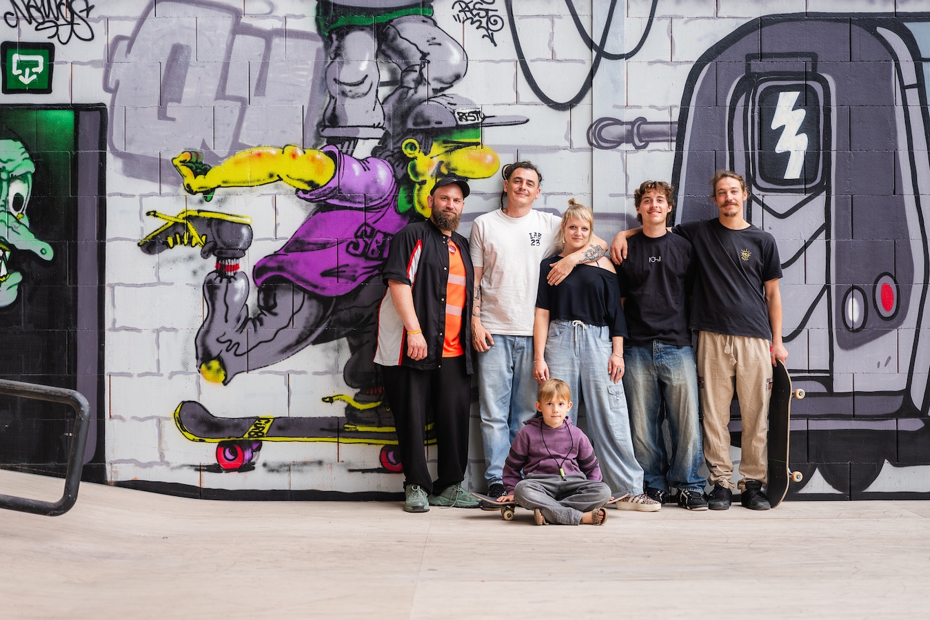 Zes street-art-legendes zetten gigantisch werk op blanke muur aan ...