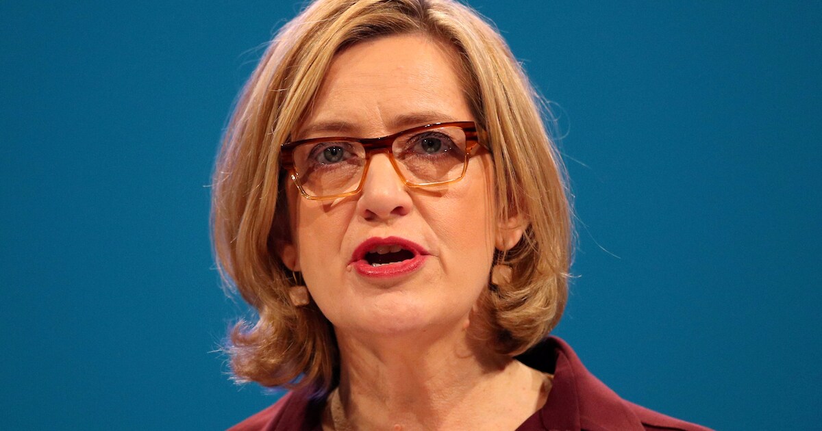 Britse binnenlandminister Amber Rudd stapt onverwacht op te midden van ...